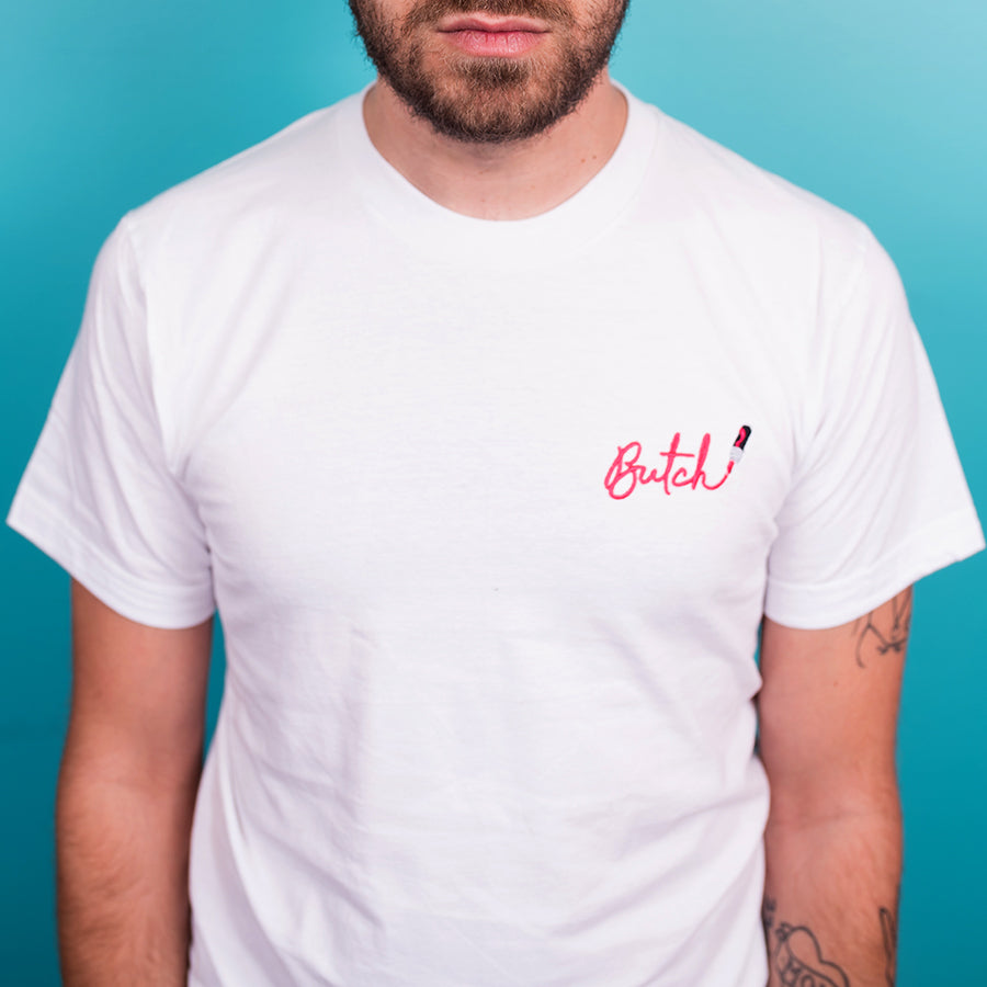 Butch Embroidered T-Shirt – GAYPIN'