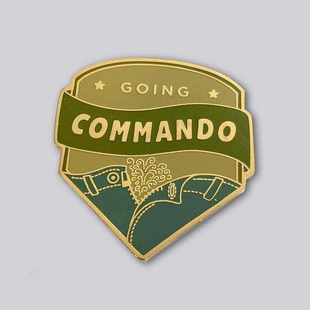 Going Commando Pin – GAYPIN'