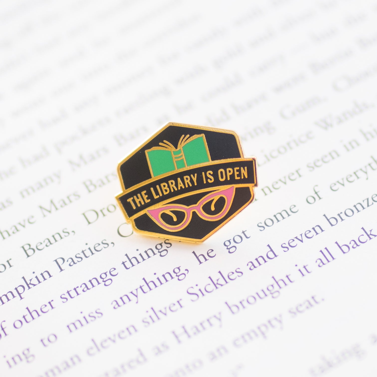 Library Is Open Pin – GAYPIN'